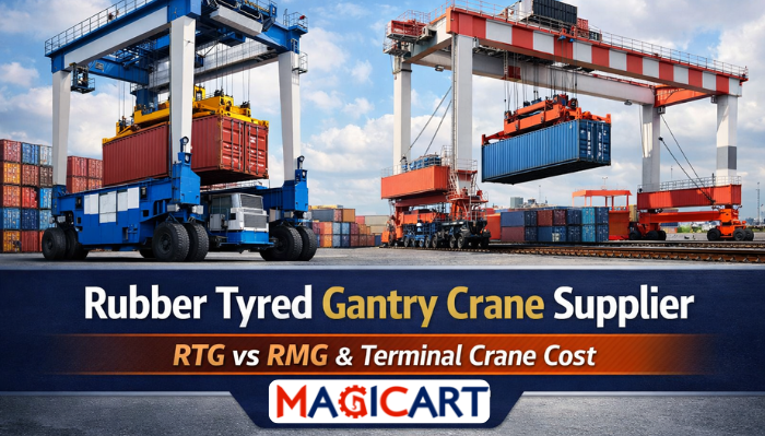 Rubber Tyred Gantry Crane Supplier for Container Yards